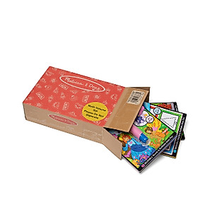 Melissa & Doug On the Go Water Wow! Reusable Water-Reveal Activity Pads, 3-pk, Colors and Shapes, Fairy Tales, Animals - Travel Toys, Stocking Stuffers, Mess Free Coloring For Kids Ages 3+