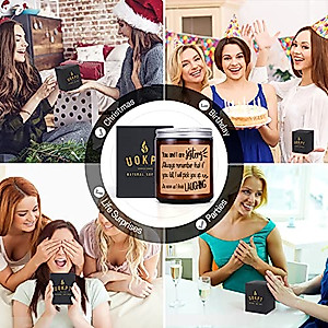 Funny Sisters Gifts from Sister - Lavender Scented Candle Unique Sister Birthday Gift from Sister Mothers Day Present for Little Big Soul Sister Best Friends Women Sister in Law