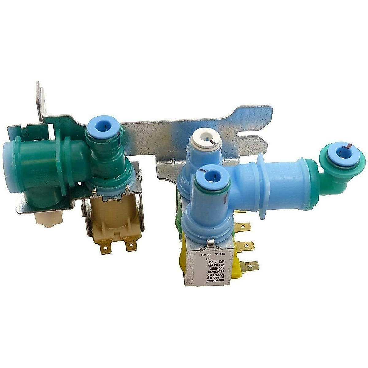 Refrigerator Water Valve Genuine OEM PARTS K-76150 242252702, 240531101, 241734301, 241734302, 240321801, 240505101, 240505102, 240508101, 240508102, 2692163, PS7784018