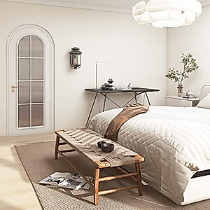 Fortuhome Putty White Peel and Stick Wallpaper 196.8"X24", Self-Adhesive Removable Matte Contact Paper for Cabinet, Thicken Waterproof Vinyl Wall Covering for Countertop Bathroom Kitchen Farmhouse