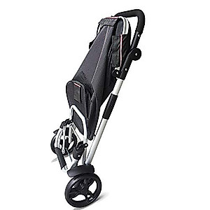 Folding Shopping Cart, Grocery Utility Lightweight Waterproof with Swivel Wheels and Removable Bag Hand Cart Trolley Easy Storage (Blue 60 Pounds Capacity) (Lattice 60 Pounds Capacity)