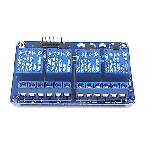 Huayao 2pcs 4 Channel DC 5V Relay Module with Optocoupler for UNO R3 MEGA 2560 1280 DSP ARM PIC AVR STM32 Raspberry Pi