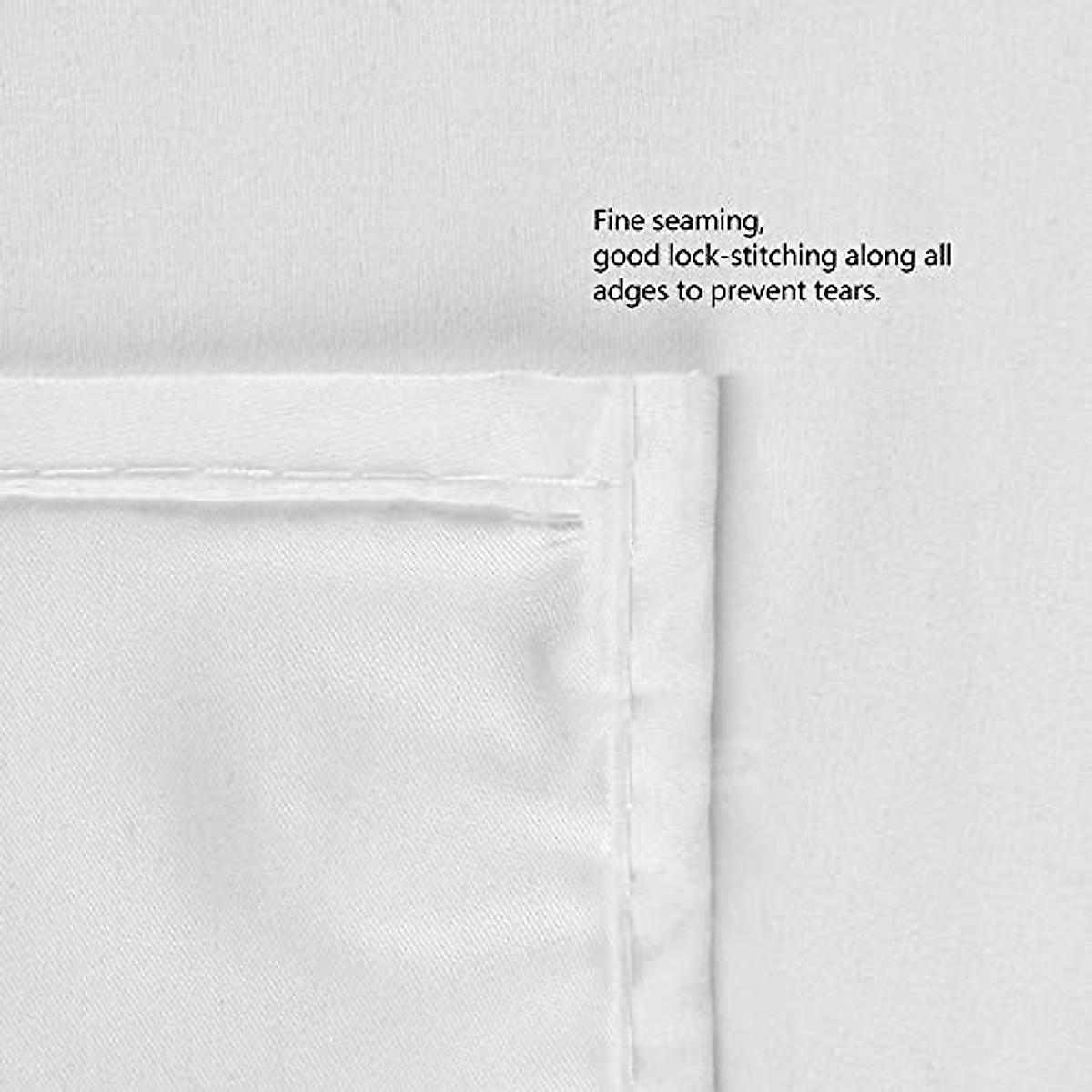 Hemmotop White Backdrop Background 10 x 20 ft White Backdrop Screen for Photography,Seamless White Photography Backdrop Background for Photo Video Studio