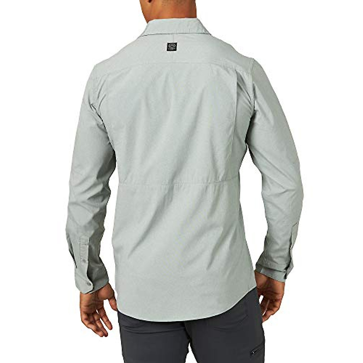 ATG by Wrangler Men's Long Sleeve Hike to Fish Shirt, Dark forest, Large