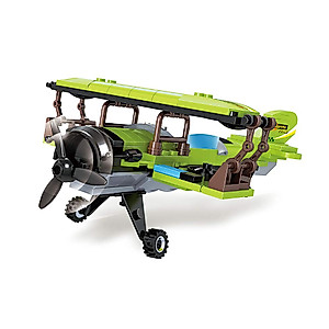 BRICK STORY 3in1 Creator Car Building Set 302 Pieces Creator Camper Van Beach Off Roader Convertible Car Building Block Toys Creative Summer Holiday Adventure Playset Gift for Kids Boys Age 6-10