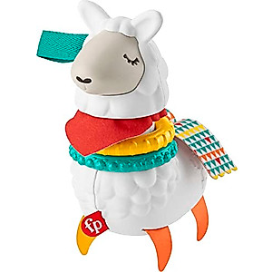 Fisher-Price Click Clack Llama, Baby Take-Along Activity Toy