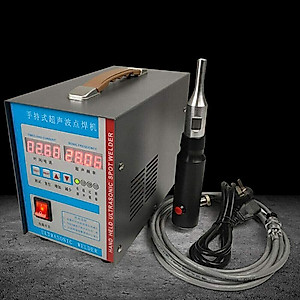 YIYIBYUS Ultrasonic Plastic Spot Welder,110V 28kHz High Frequency Portable Ultrasonic Plastic Welder Plastic Spot Welder