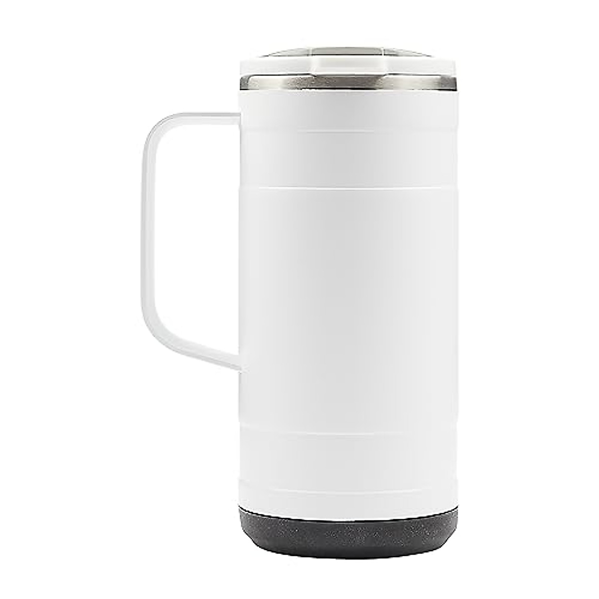Pelican Hydration Pelican Ridge™ 18 oz Vacuum Insulated Tumbler - Recycled Stainless Steel Double Wall Travel with Dual Lid, Powder Coated Insulated Coffee Mug For Hot Cold Drinks, Bright White