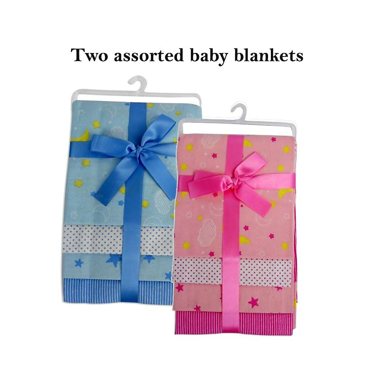 Gift Basket Dropshipping Double Delight Twins New Babies Gift Basket - Pink & Blue