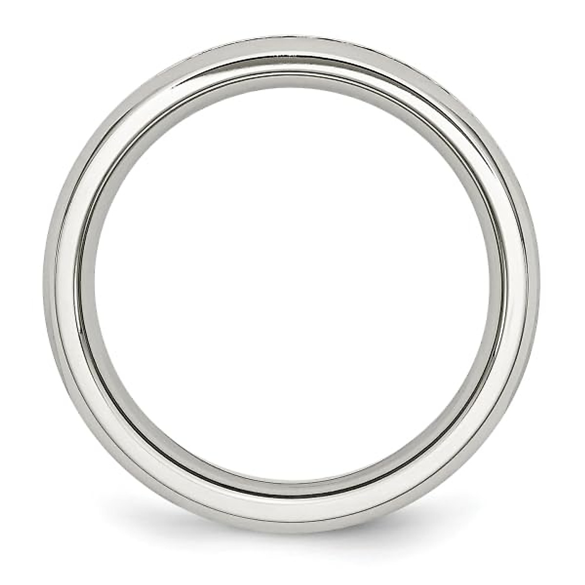 IceCarats Stainless Steel 4mm Yellow Cubic Zirconia CZ Ring November Birthstone Jewelry Size 8