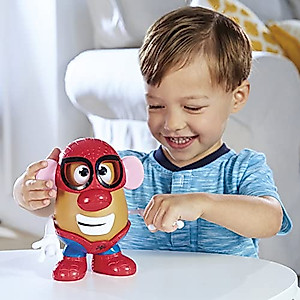 Potato Head Marvel Spider-Spud, Spider-Man Toys for 3 Year Old Boys and Girls and Up, Kids Toys, Includes 10 Parts and Pieces (Amazon Exclusive)