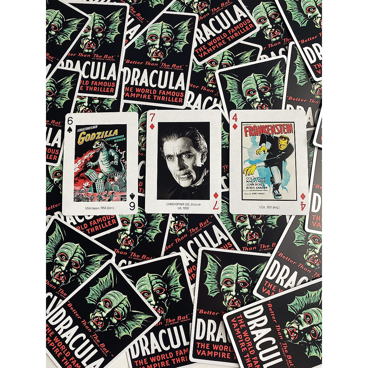 Gibsons Piatnik The Horror! Single Deck Playing Cards from Card Game | Pack of Cards