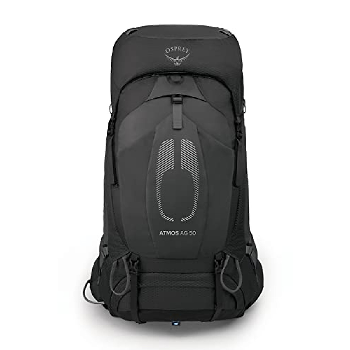 Osprey Atmos AG 50 Men's Backpacking Backpack, Black, Large/X-Large