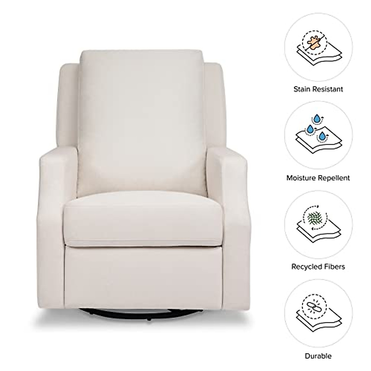 Namesake Crewe Recliner and Swivel Glider, Performance Cream
