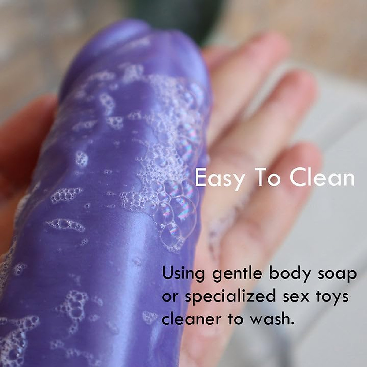 5.8 Inch Medium Realistic Bent Dildo with Suction Cup,1.6'' Diameter Thick Dildo for Anal Vaginal G-spot Stimulation,Lifelike Penis Fake Cock Adult Sex Toy Made of Liquid Silicone,for Women Men