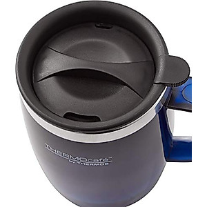 Thermos ThermoCafé Translucent Desk Mug, Midnight Blue, 450 ml