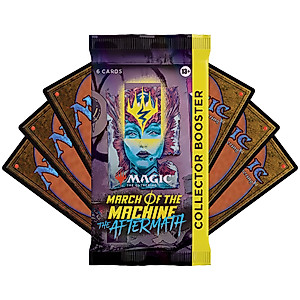 Magic: The Gathering March of the Machine: The Aftermath Collector Booster | 6 Magic Cards