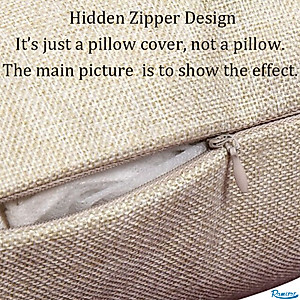 Ramirar Black Quote Life is Not Measured by The Breaths Inspirational Decorative Throw Pillow Cover Case Home Living Room Bed Sofa Car Cotton Linen Square 18 x 18 Inches