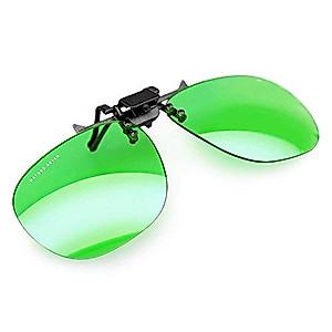 Method Seven Clip-On Aviator Blurple LED Grow Room Glasses