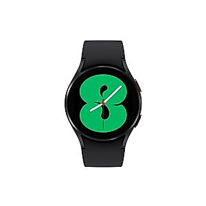 Samsung Electronics Galaxy Watch 4 40mm Smartwatch with ECG Monitor Tracker for Health Fitness Running Sleep Cycles GPS Fall Detection Bluetooth, Black - SM-R860NZKCXAA (Renewed)