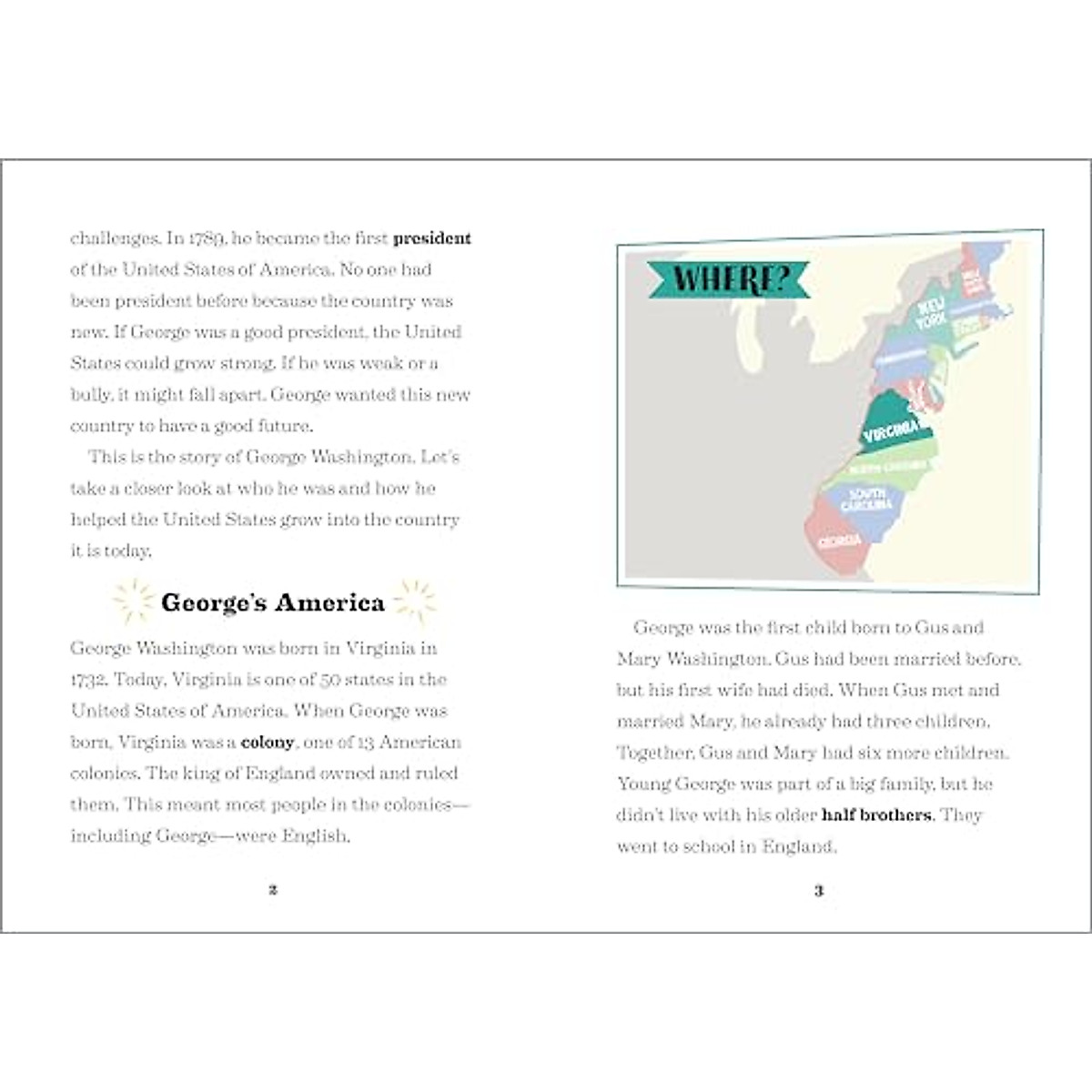 The Story of George Washington: An Inspiring Biography for Young Readers (The Story of Biographies)