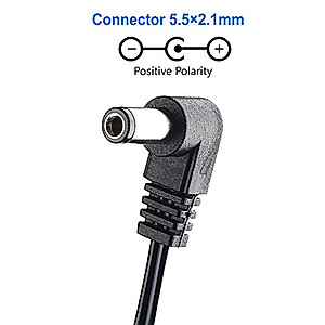 Power Supply for Stainless Steel Trash Can, 6V 500mA AC DC Adapter Compatible with iTouchless Automatic Touchless Sensor Trash Can 2.5 to 23 Gallon Models, UL Listed