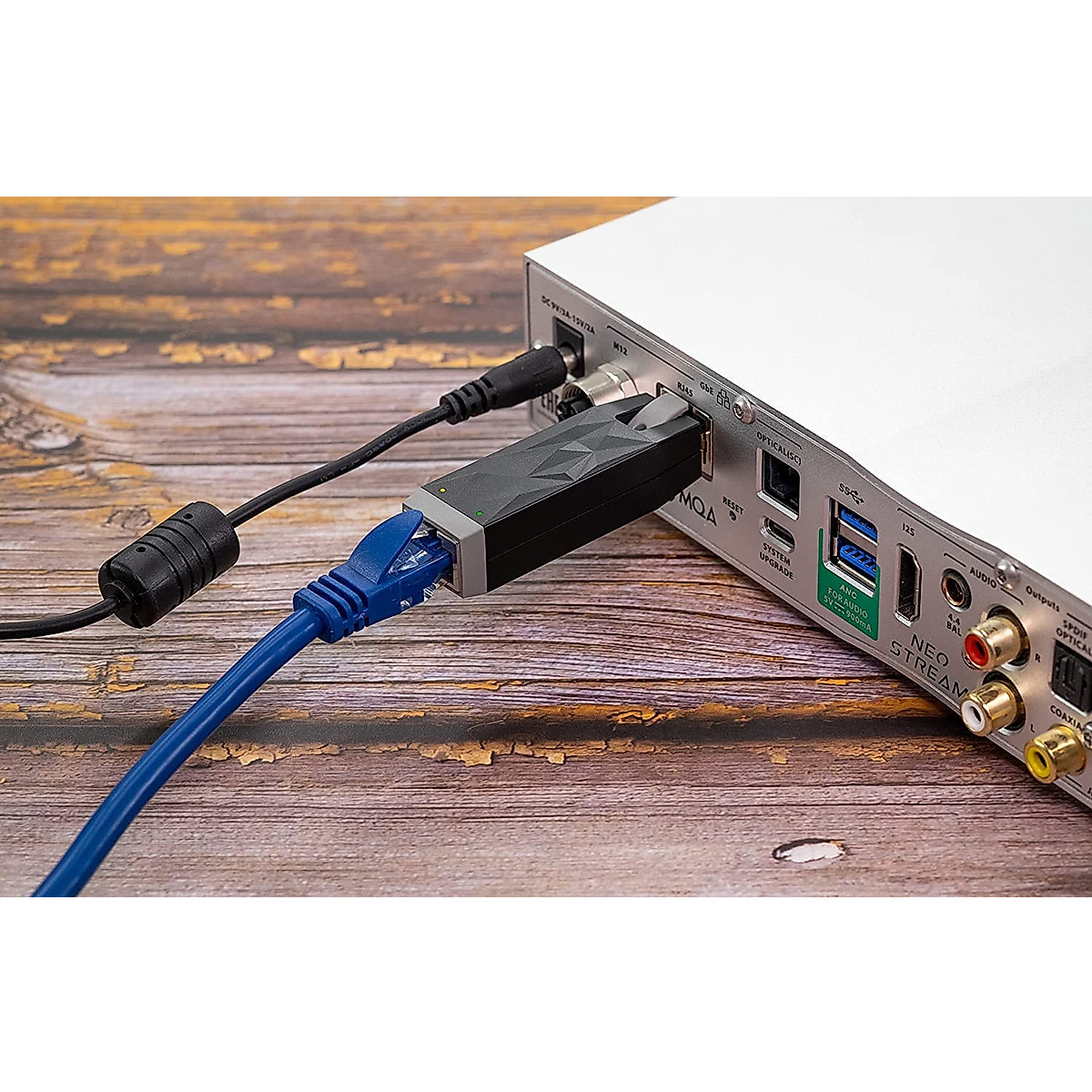 iFi LAN iSilencer - LAN Signal Noise Filter - Remove Electrical Noise - Ethernet Isolator for Hi-Res Audio Systems (RJ45)