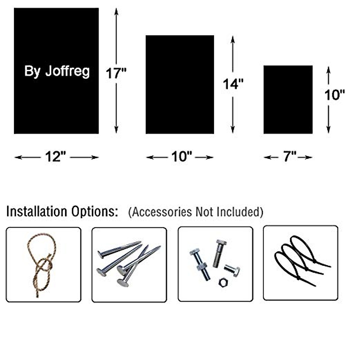 Joffreg Speed Limit 5 MPH Sign,17 x12 Inches,Reflective Aluminum,4 Pack