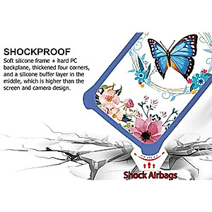 jioeuinly ANS Artia Case Compatible with ANS Artia Phone Case ACK2326 Cover [with Tempered Glass Screen Protector][Hard PC + Soft Silicone] [360 Metal Ring Support][Luminous Effect] YGL-LHD