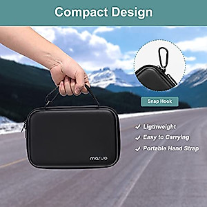 MOSISO Camera Case Hard Carrying Case Compatible with Sony ZV-1 Camera & Vlogger Accessory Kit Tripod, Waterproof Shockproof EVA Storage Bag with Hand Strap & Snap Hook, Black