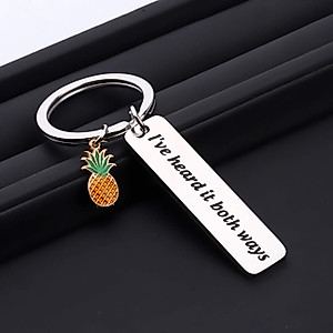 FAADBUK I've Heard It Both Ways (Pineapple Keychain)