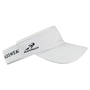 Headsweats Moisture Wicking Performane Supervisor, WHITE, One Size