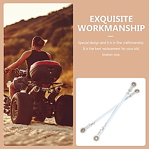 VICASKY 2Pcs Adjustable Steering Tie Rod Ball - Universal Tie Rod End Steering Kit Stainless Ateel Tie Rod for Go Kart Off Road ATV Accessories 290mm