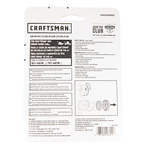 Craftsman SBD Original Equipment Air Filter for Walk-Behind Edgers and Walk-Behind Mowers