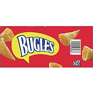 Bugles Crispy Corn Snacks, Original Flavor, Snack Bag, 8.75 oz