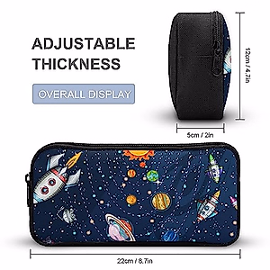3PCS 17 Inch Space Backpack, Cartoon Galaxy Daypack Stylish Laptop Bag, Cool Shoulders Backpack with Adjustable Shoulder Strap(Space & Galaxy)