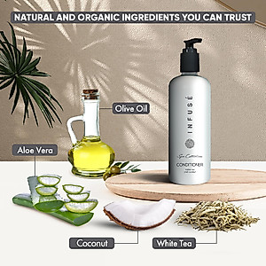 Terra Pure Infuse White Tea and Coconut Conditioner | 400 ml SINGLE