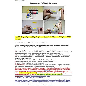 inkxpro Remanufactured Empty Cartridge Replacement for 98 99 to use with Artisan 700, 710, 725, 730, 800, 810, 835, 837