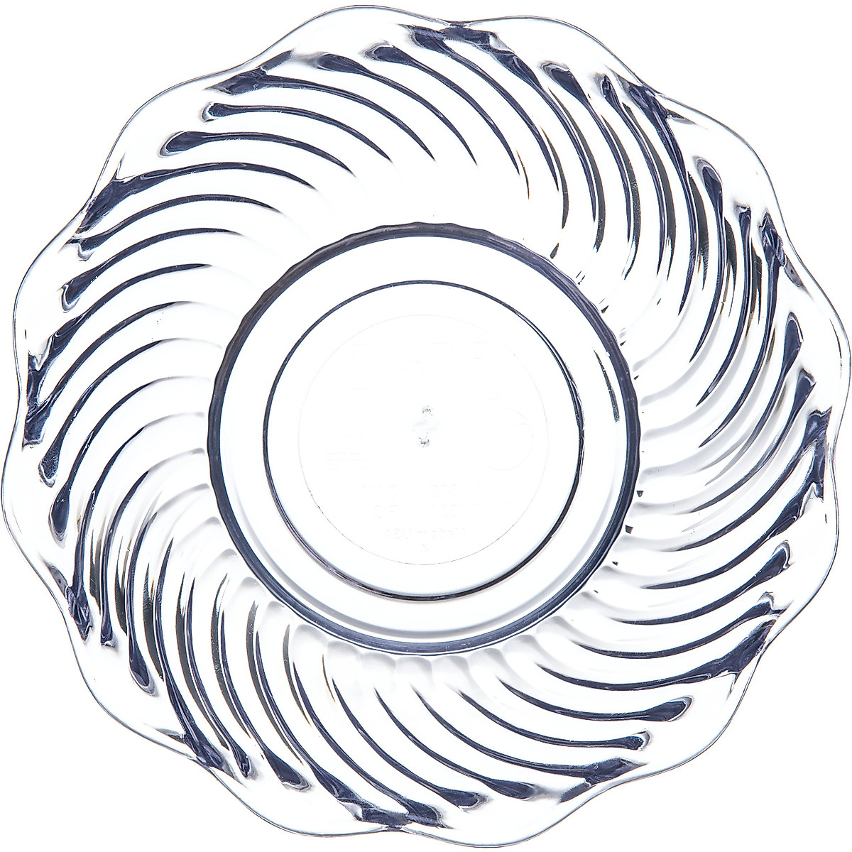 Carlisle FoodService Products 453307 Plastic Dessert Bowls, 13 oz, Clear