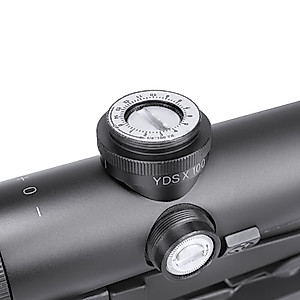 Barska 4x20 Carry Handle Rifle Scope Mil Dot Reticle with BDC Turret Peep Sight Mount Retro A2 Style