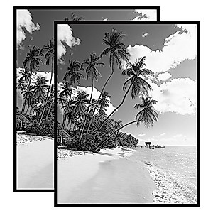 MCS Original Poster Frame, 22 x 28 Inch, Black, Set of 2