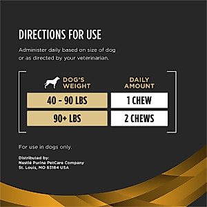 Purina Pro Plan Veterinary Joint Care Joint Supplement for Large Breed Dogs Hip and Joint Supplement - 5.29 oz. Pouch