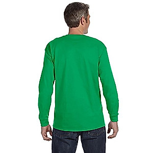 Gildan Mens 5.3 oz. Heavy Cotton Long-Sleeve T-Shirt G540 -IRISH GREEN XL