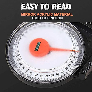Magnetic Base Angle Finder Measure Spirit Level Gauge Roofer Builders Plumbers Magnetic Angle Level Finder Magnetic Angle Level Finder Level Angle Meter