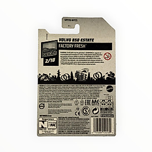 DieCast Hotwheels Volvos 850 Estate - Factory Fresh 2/10 [Red] 43/250