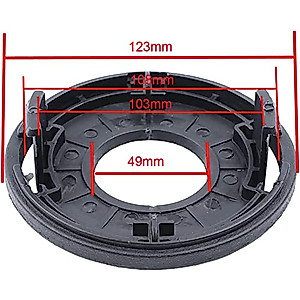 Hippotech Pack of 12 Spool and Cap Combo Replacement for Stihl Head Cover 25-2 FS 90 100 110 120 130 55 80 83 85