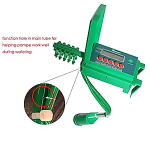 Yardeen Micro Automatic Drip Irrigation Kit Self Watering System Sprinkler Controller for Indoor Potted Plants Color Green