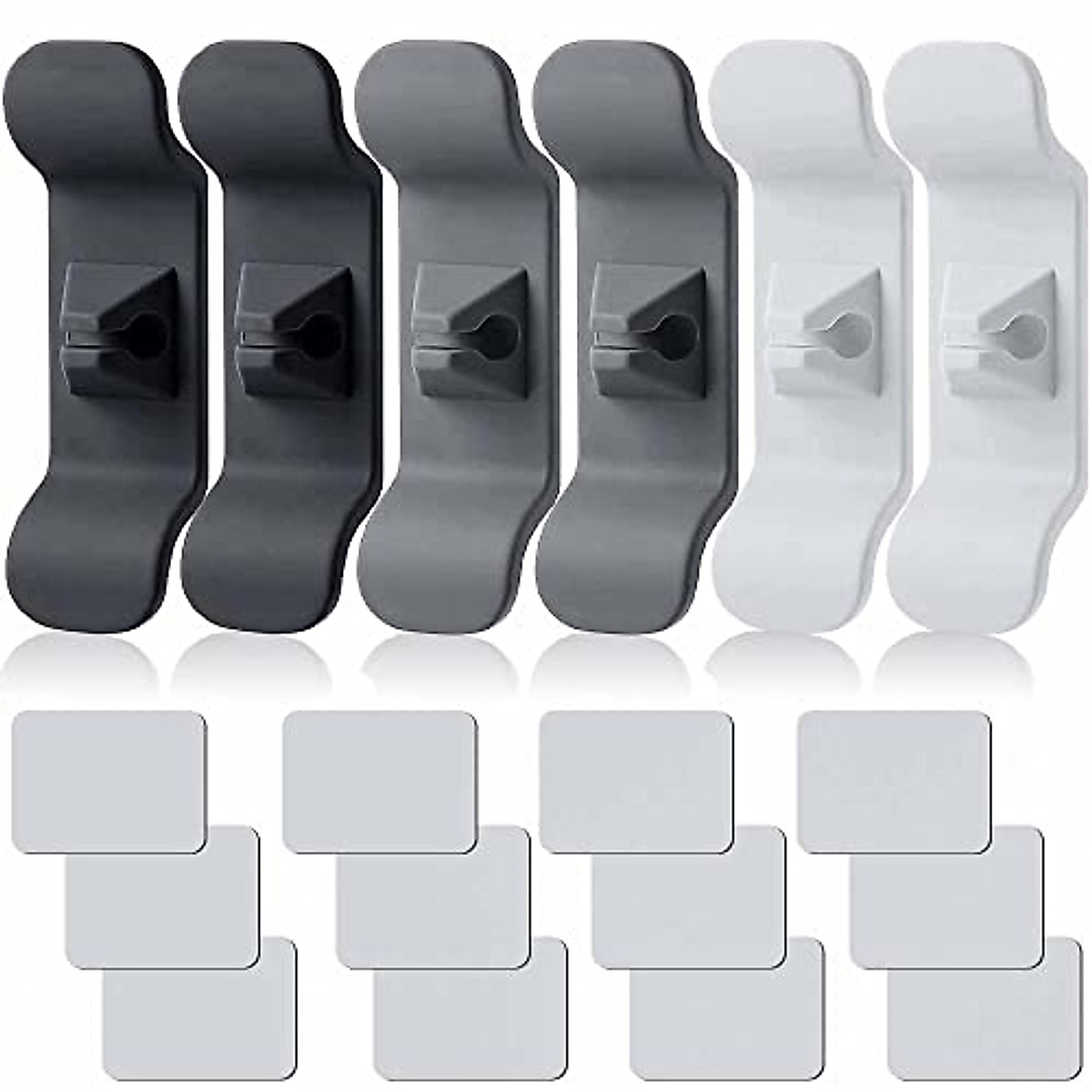 6 Pack Cord Organizer for Appliances, Kitchen Appliance Cord Winder with 12 Pcs Double-Sided Adhesive Tape, Cord Winder for Kitchen Stand Mixers Coffee Maker, Pressure Cooker and Air Fryer (6)