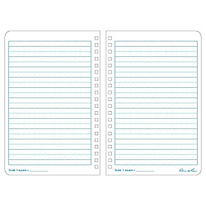 Rite in the Rain Weatherproof Side Spiral Notebook, 4.625" x 7", Yellow Cover, Universal Pattern, 3 Pack (No. 373L3)