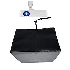 lifang Projector Dust Cover Case Protector,UV-Resistant Cover Oxford Cloth Material,Waterproof,Dust-Proof,Adjustable Retractor,Fit for Ceiling Mounted Projector and Universa Projector